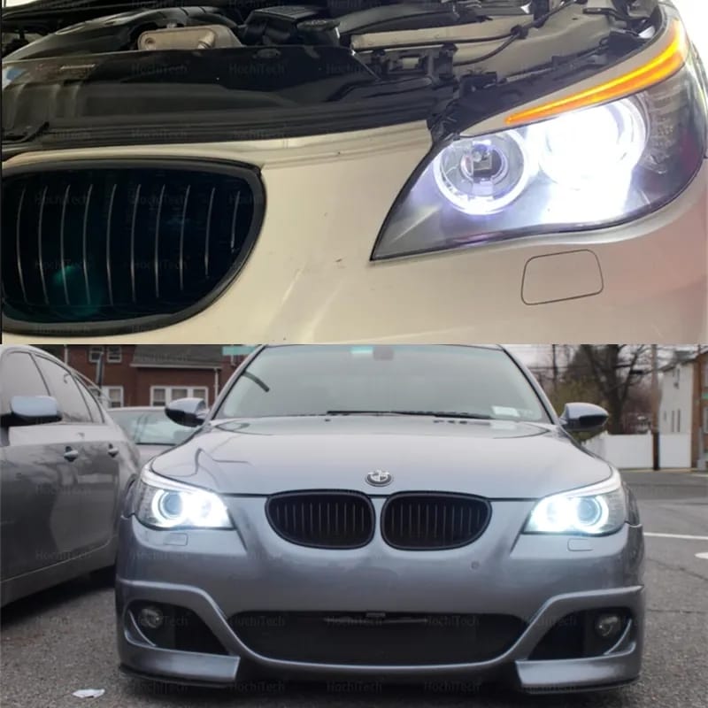 Set 2 becuri Led Marker Angel Eyes 60W BMW, seria 5 E60 LCI (facelift ...
