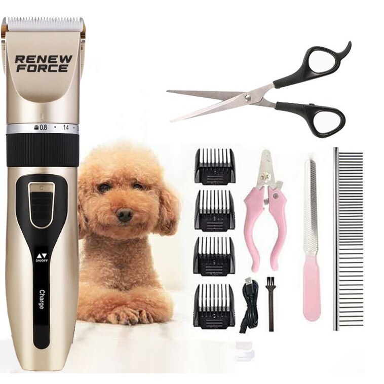 Set de ingrijire animale de companie Welora®, Masina profesionala de ...