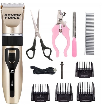 Set de ingrijire animale de companie Welora®, Masina profesionala de ...