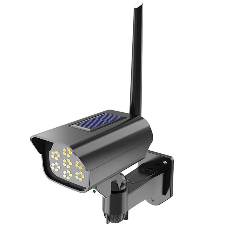 Lampa Solara EDAR Tip Camera Falsa, 35 LED-uri, Senzor Detectie Miscare ...