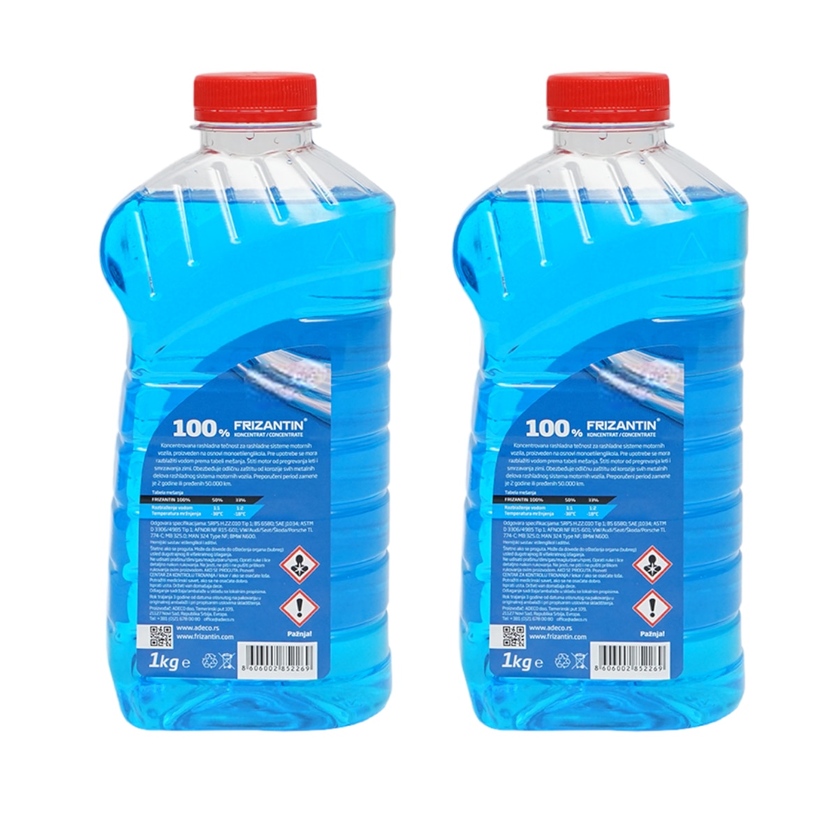 Antigel 2kg - albastru - pentru sistemele de racire de la auto ...