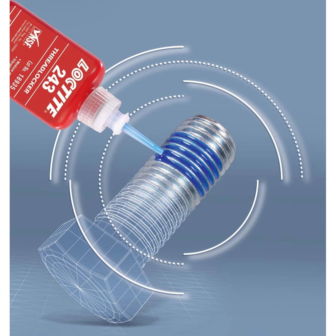 Adeziv asigurator filete LOCTITE 243 50ml - eMAG.ro