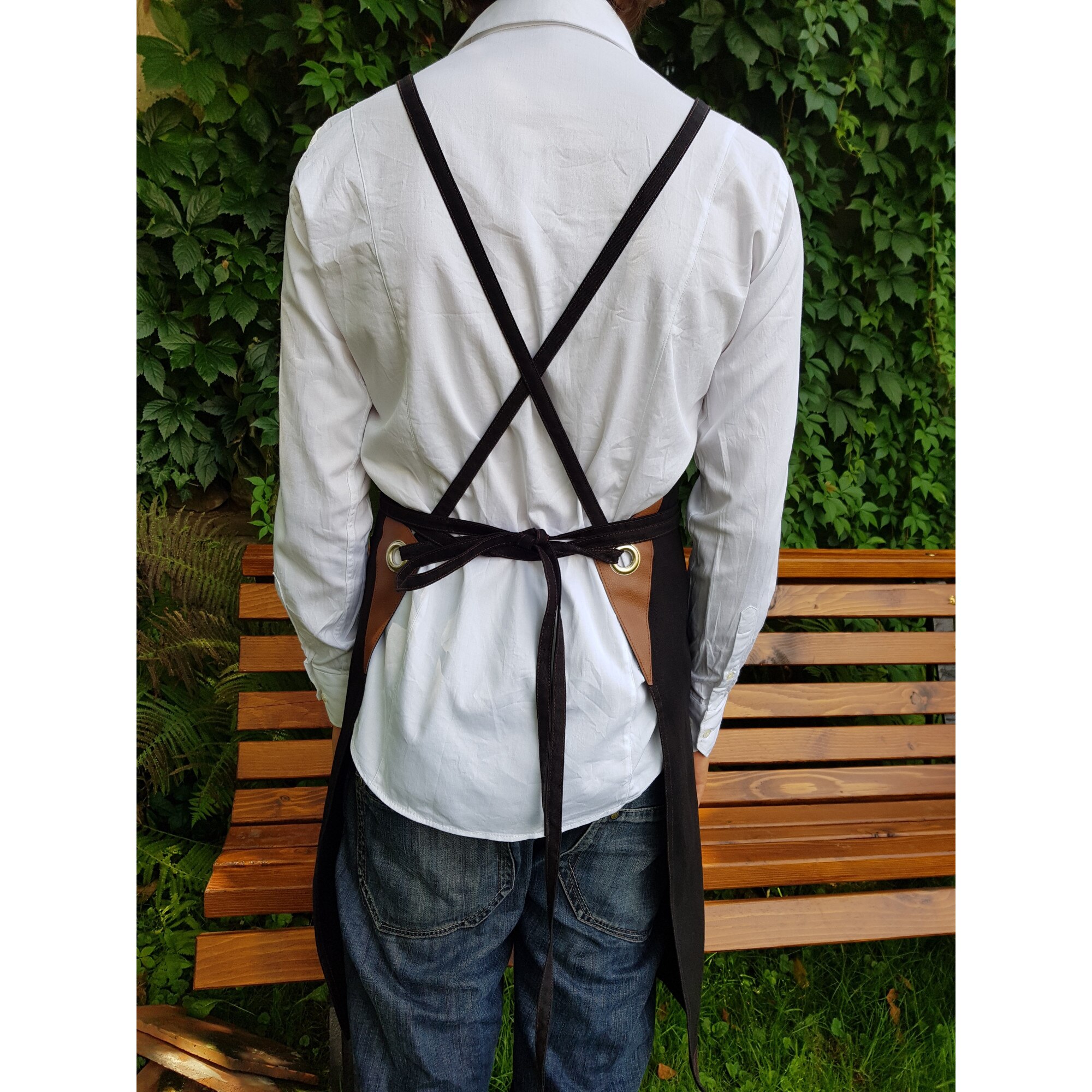 Sort barbati handmade reglabil, Atelier Diversis, doc negru cu ...