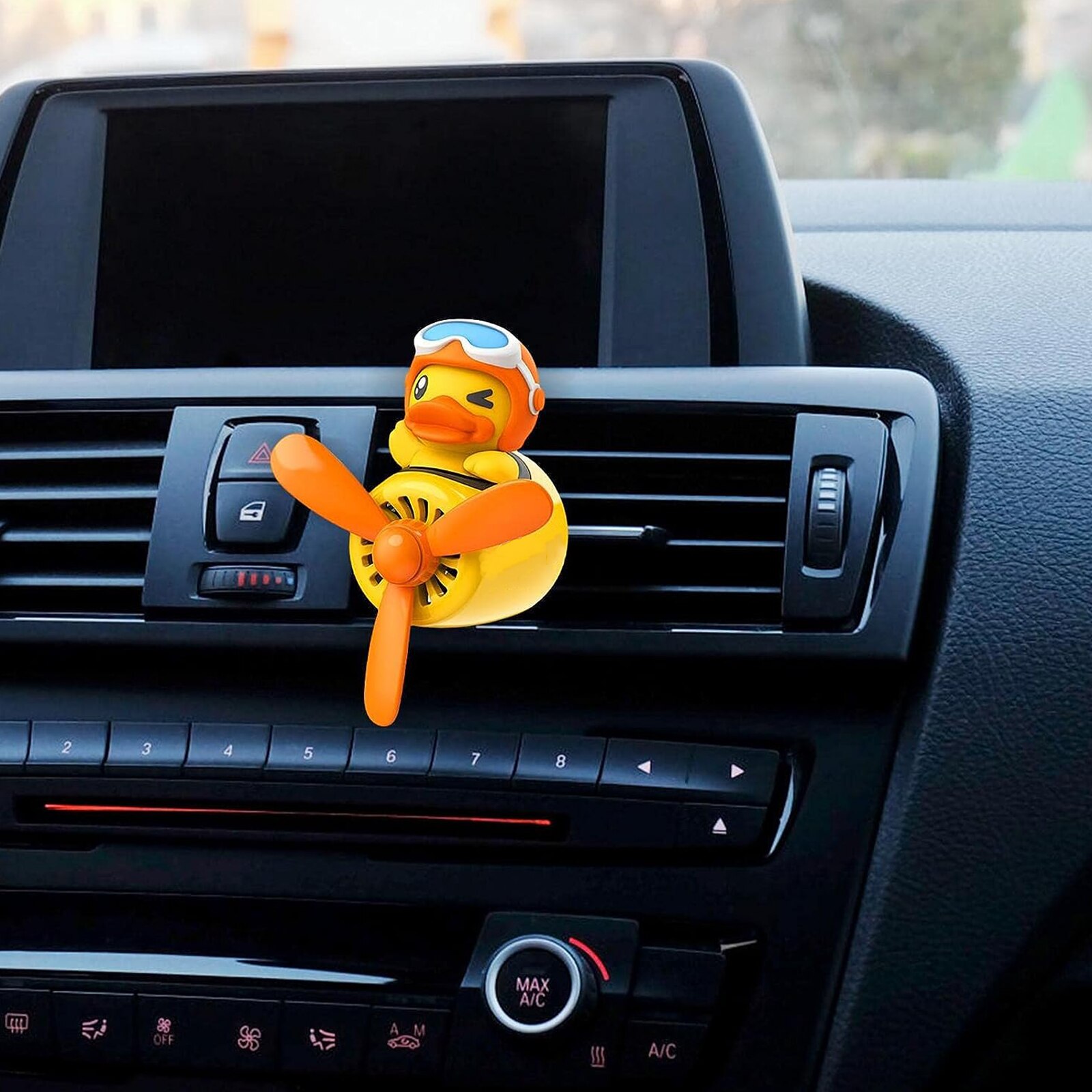 Дифузер за кола, zggzerg, Въртяща се перка, с включени натурални ...