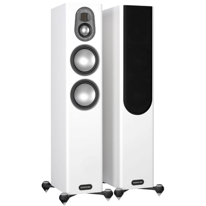 Boxe de podea Monitor Audio Gold 200 (5G), Satin White - eMAG.ro