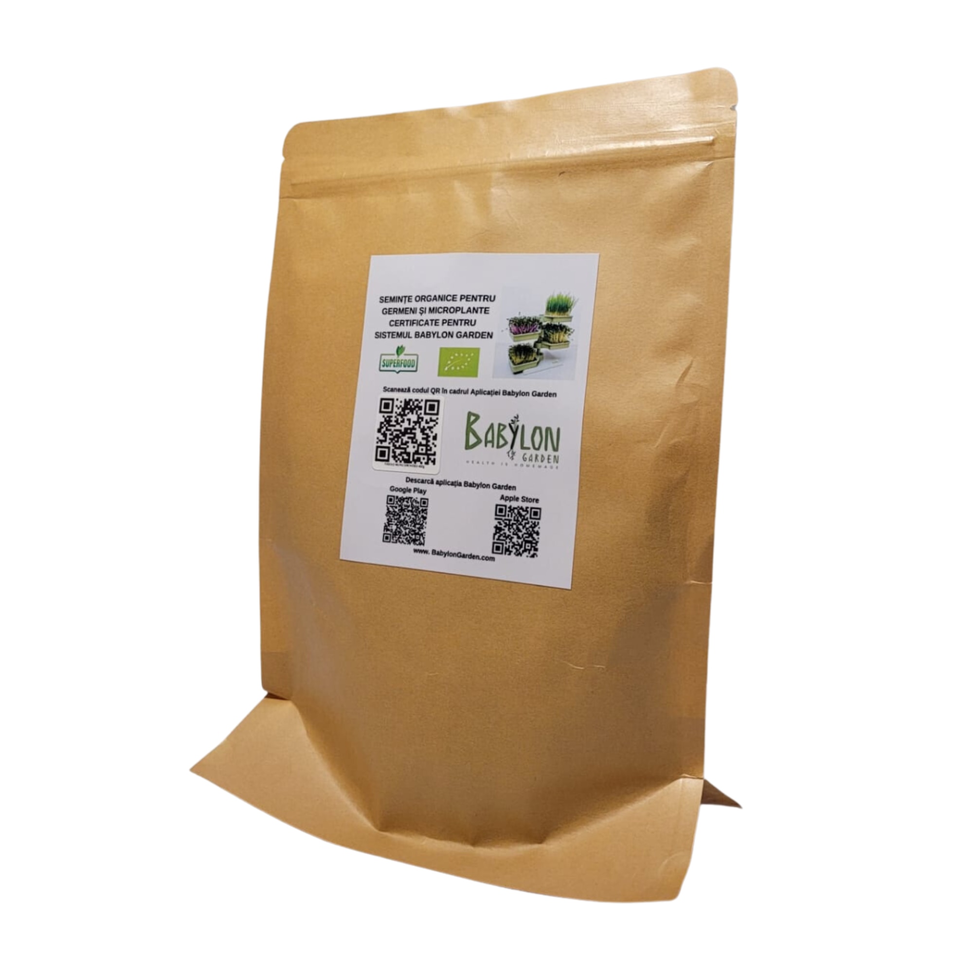 Seminte bio Fasole Mung Orchidea pentru germeni si micro plante, 400g ...