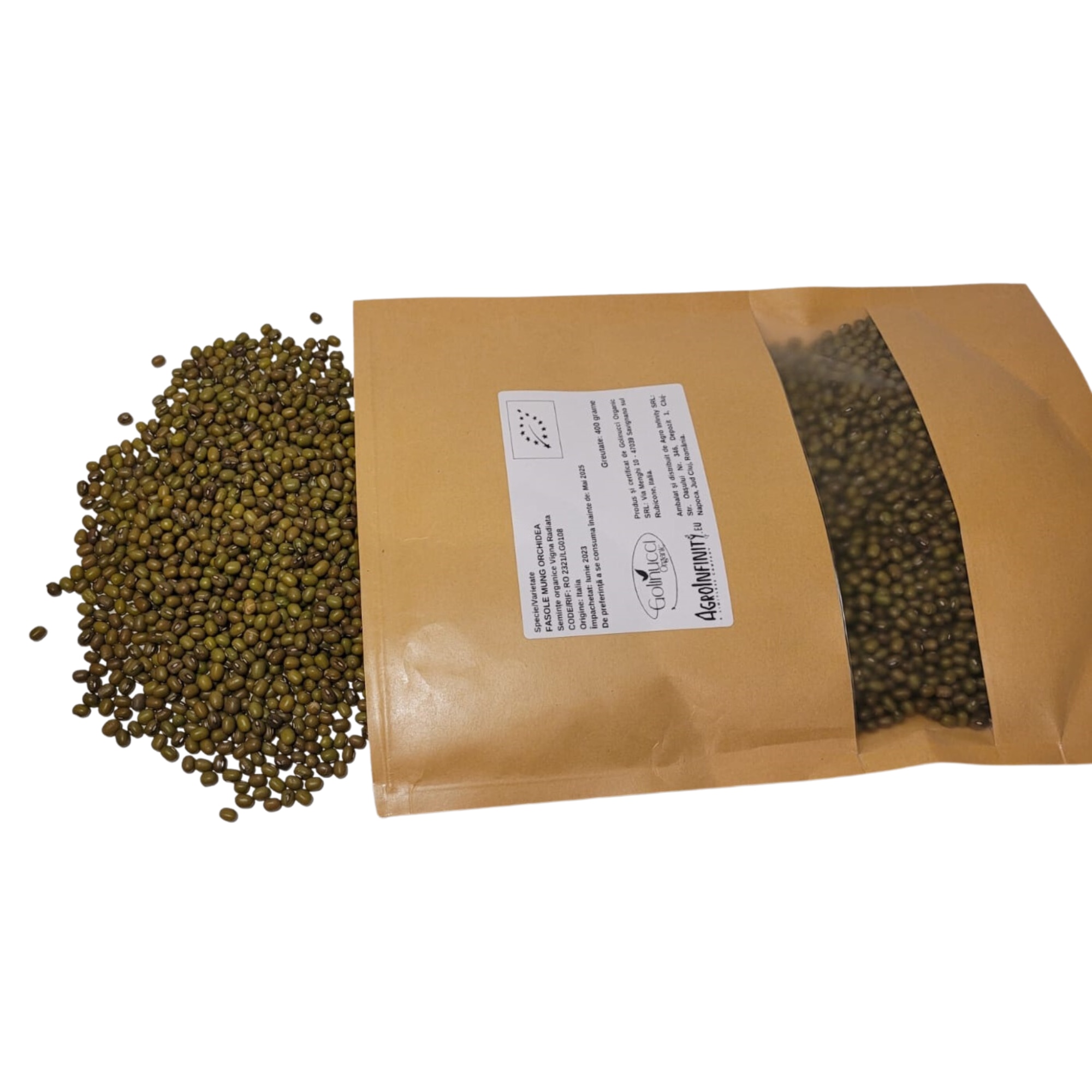 Seminte bio Fasole Mung Orchidea pentru germeni si micro plante, 400g ...