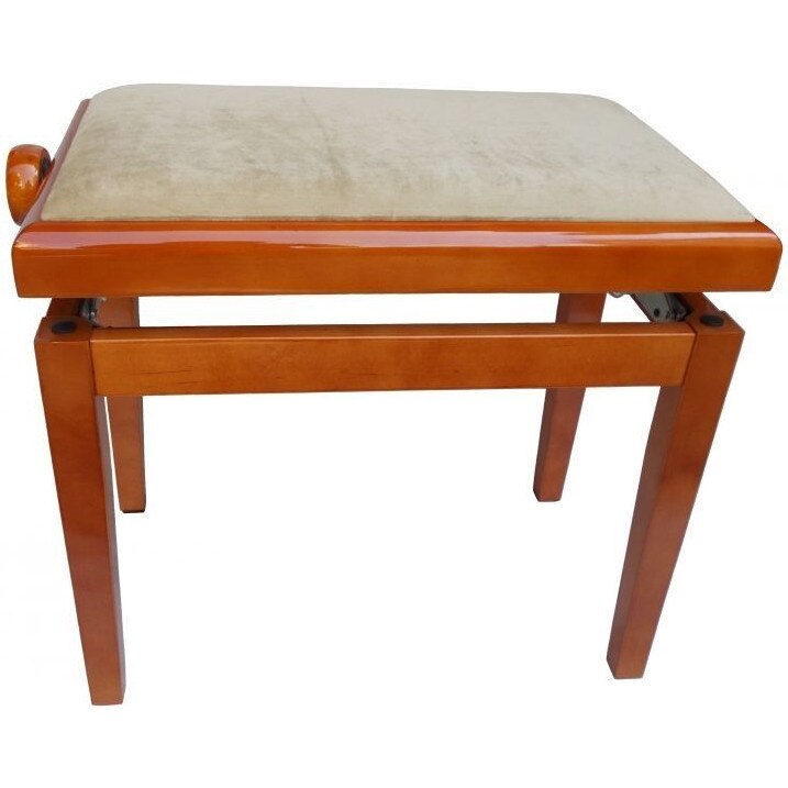 Scaun pentru pian, Gewa, Lemn, Reglabil, 9 kg, Maro/Alb - eMAG.ro