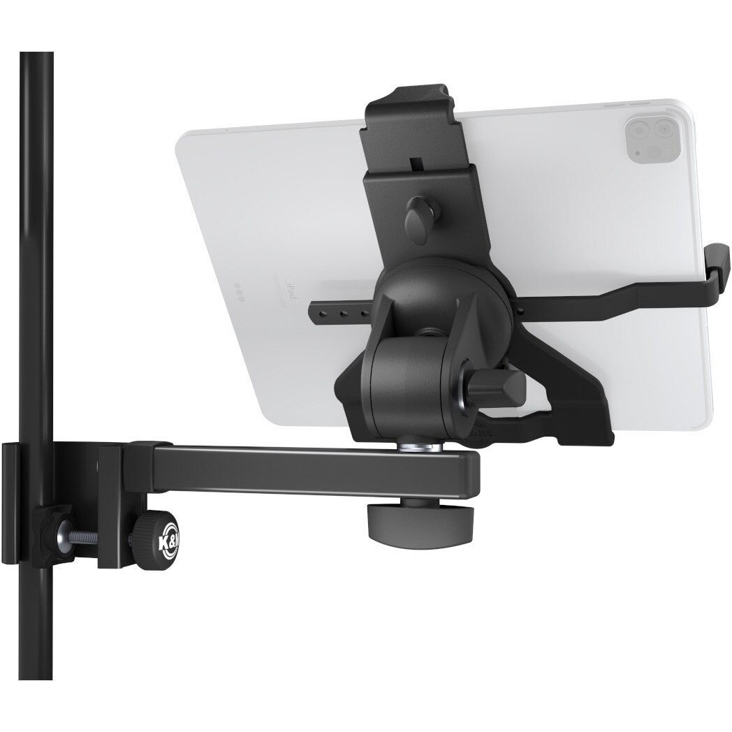 Suport tableta PC, Konig & Meyer, Plastic, Negru - eMAG.ro