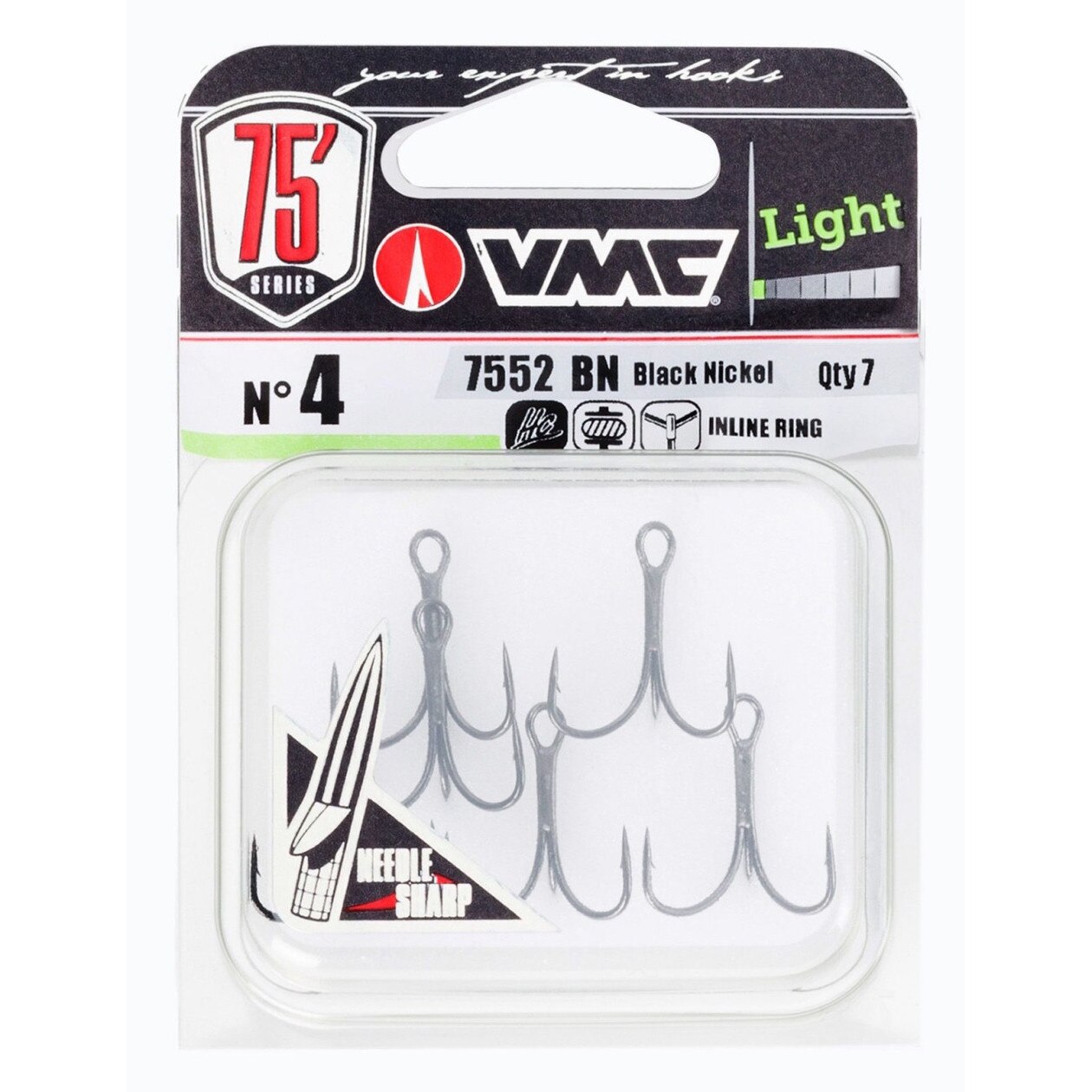 Set carlige, VMC, Light Inline, Otel, Carbon, Negru - eMAG.ro