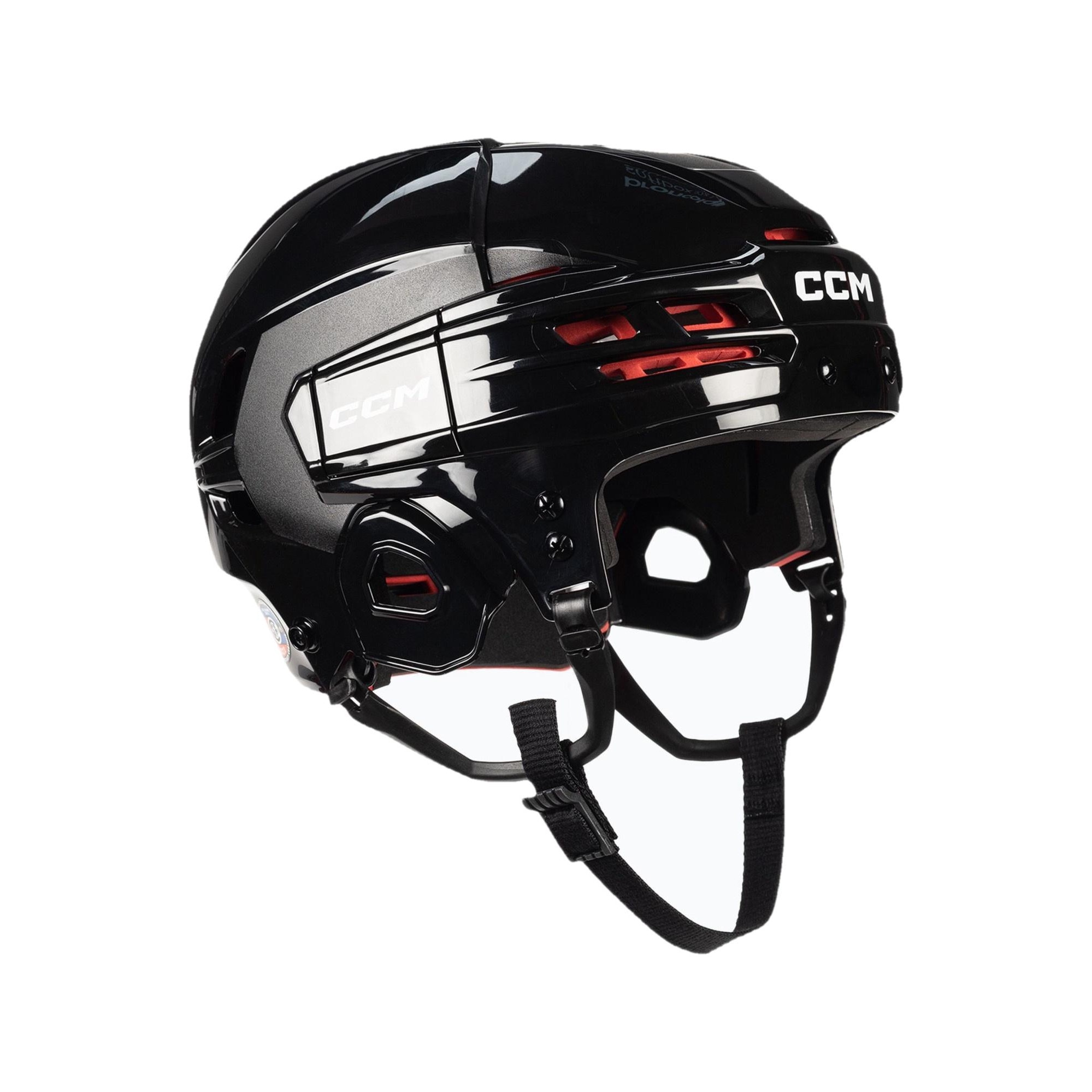 Casca de hochei pentru adulti, CCM, Tacks 70, Polietilena, Negru, L ...