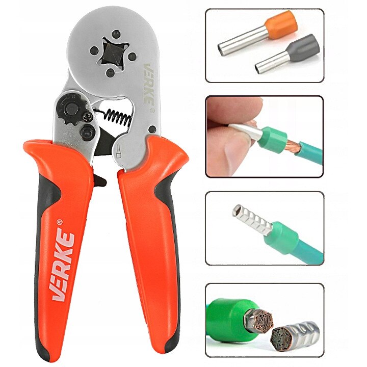 Cleste pentru decablat si sertizat cabluri pini 0.25-10mm (V86528 ...