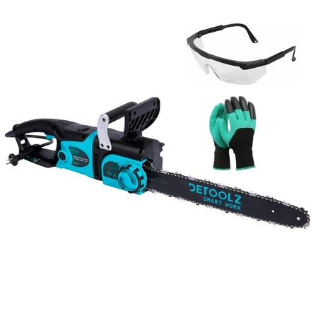 Електрически верижен трион Detoolz Smart, 2400W, 3.2HP, нож 40см ...