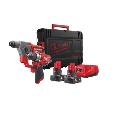 Set scule cu 2 acumulatori M12FPP2B-602X M12 FUEL™, Milwaukee - eMAG.ro