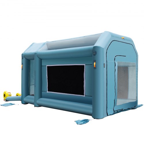 Cabina de vopsit auto, 3.96 x 2.44 x 2.44 m - eMAG.ro