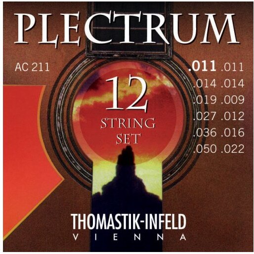 Set 12 corzi chitara acustica, Thomastik-Infeld, Tensiune scazuta - eMAG.ro