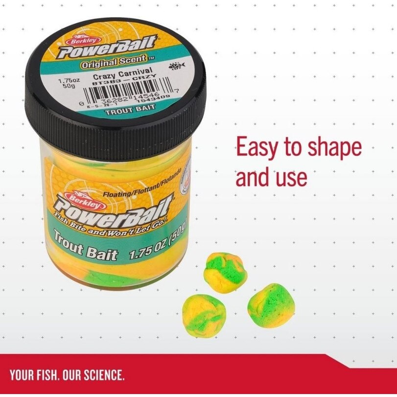 Momeala pentru pastrav, Berkley, 50g - eMAG.ro