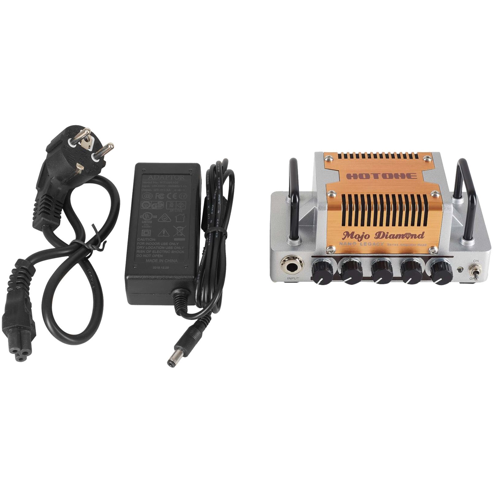 Microamplificator pentru chitara electric, Hotone, 5W, 128 x 75 x 59,5 ...