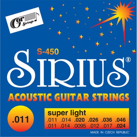 Set 12 corzi chitara, Gorstrings, Super Light - eMAG.ro