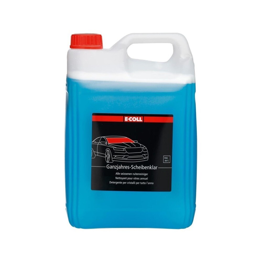 Препарат за стъкла за всички сезони 5 литра, E-Coll - eMAG.bg