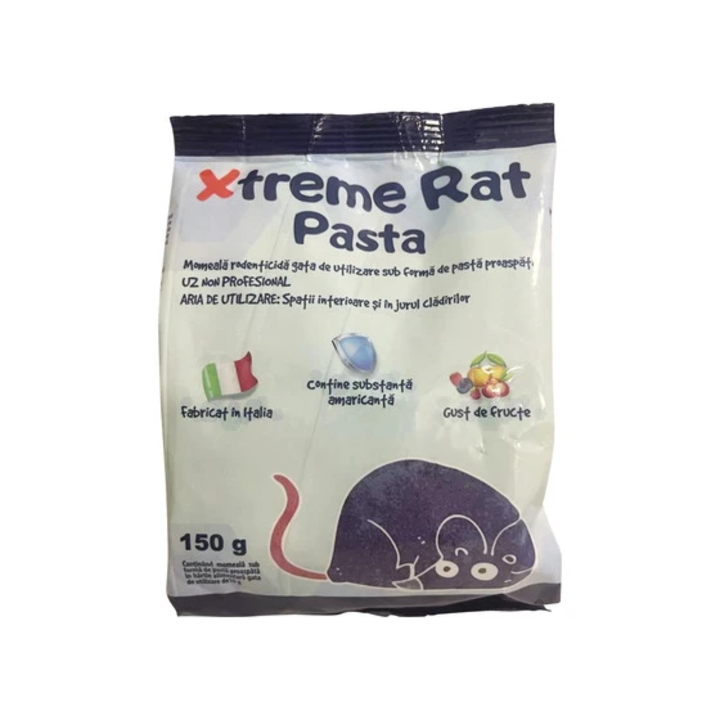 Momeala Xtreme Rat Pasta pentru soareci si sobolani, 150 g - eMAG.ro