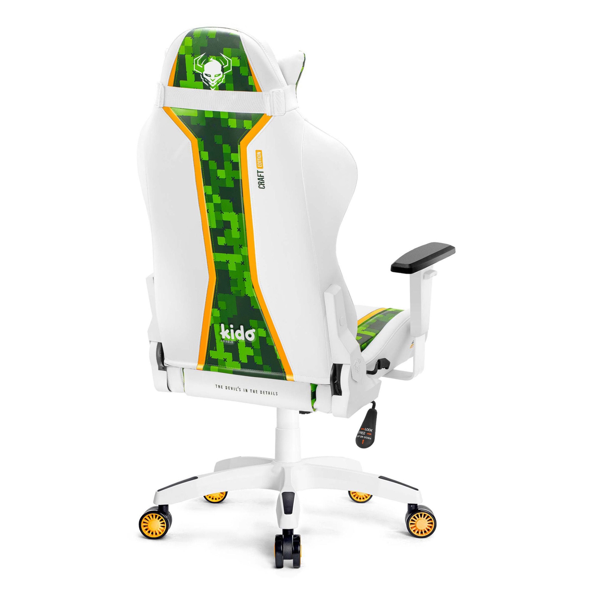Scaun de gaming pentru copii, Diablo Chairs, X-One 2.0, Kids Size ...