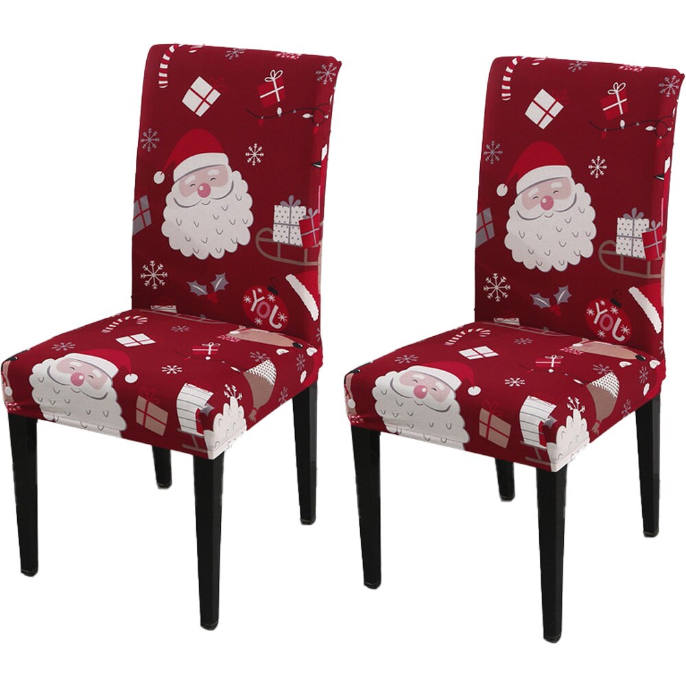 Set 2 huse pentru scaune, GelldG, Poliester, Multicolor - eMAG.ro