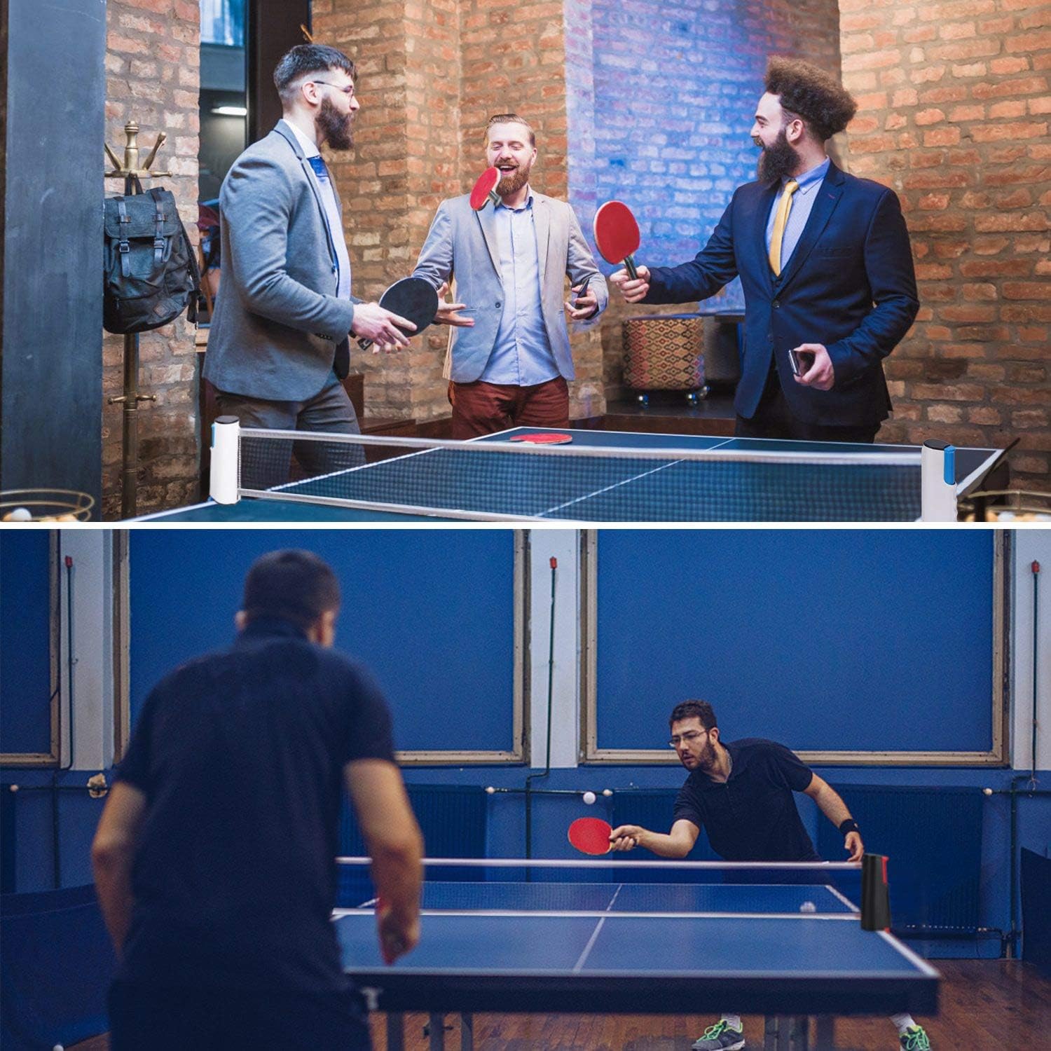 Plasa de ping-pong, Sunmostar, Nylon, Gri - eMAG.ro