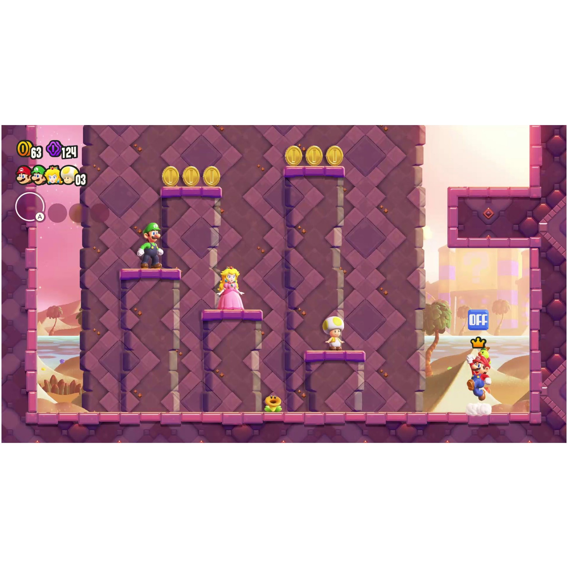 Joc Super Mario Bros Wonder pentru Nintendo Switch - eMAG.ro