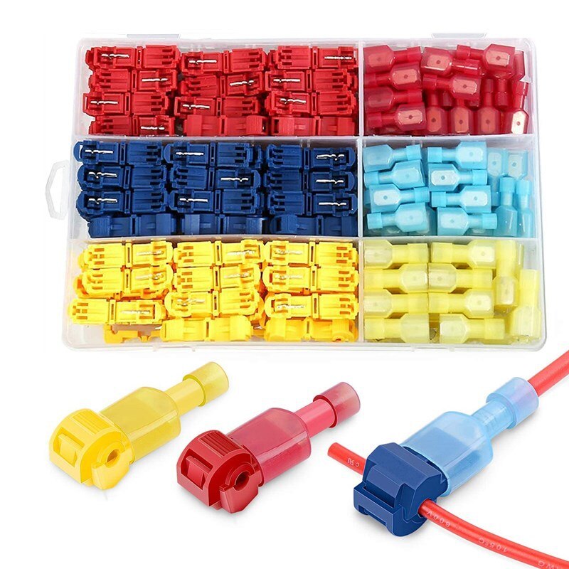 Set 240 conectori electrici, Sunmostar, Cupru/Nylon, Multicolor - eMAG.ro