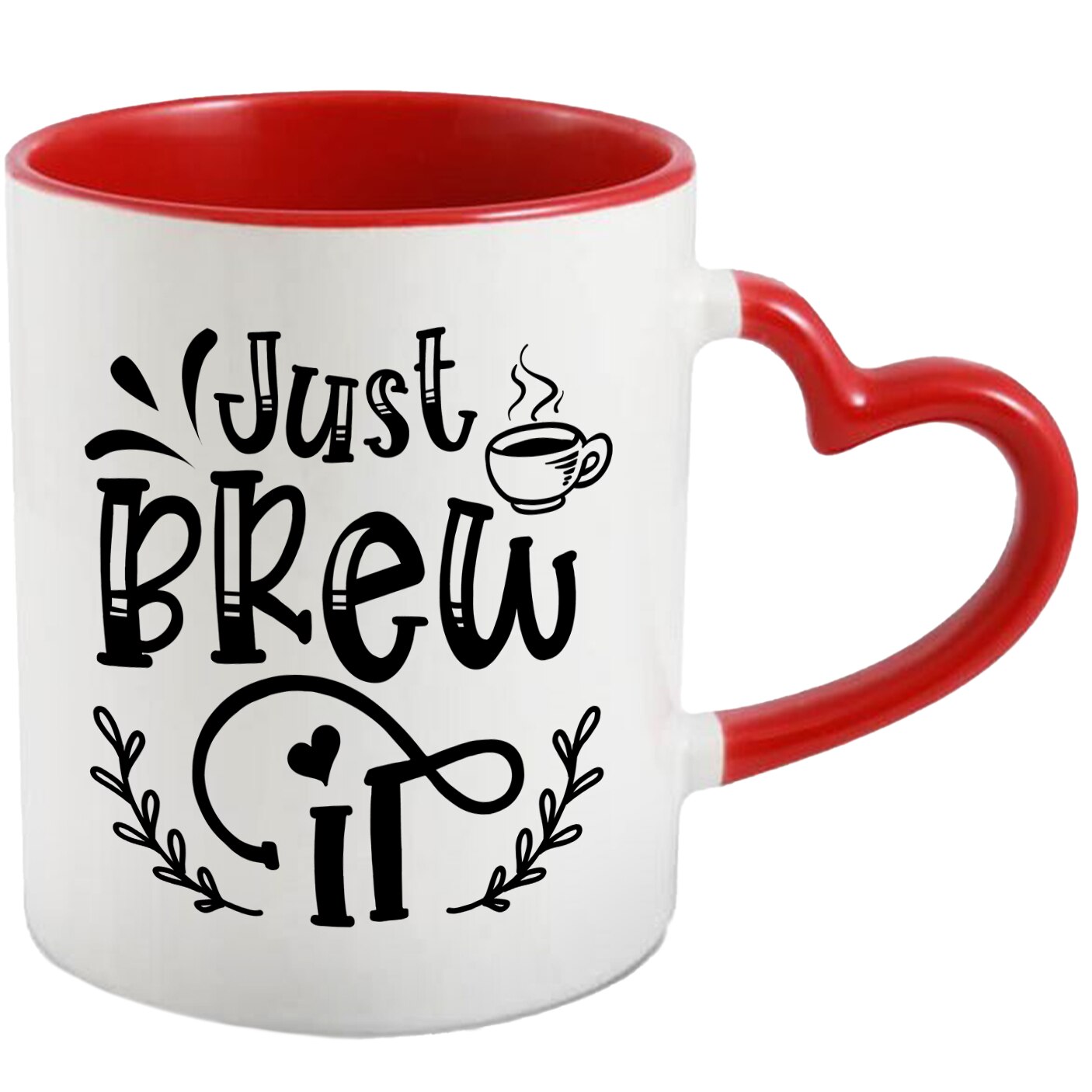 Cana Cu Mesajul Just Brew It, Bob De cafea, Dimineata Rece, Iubitorii ...