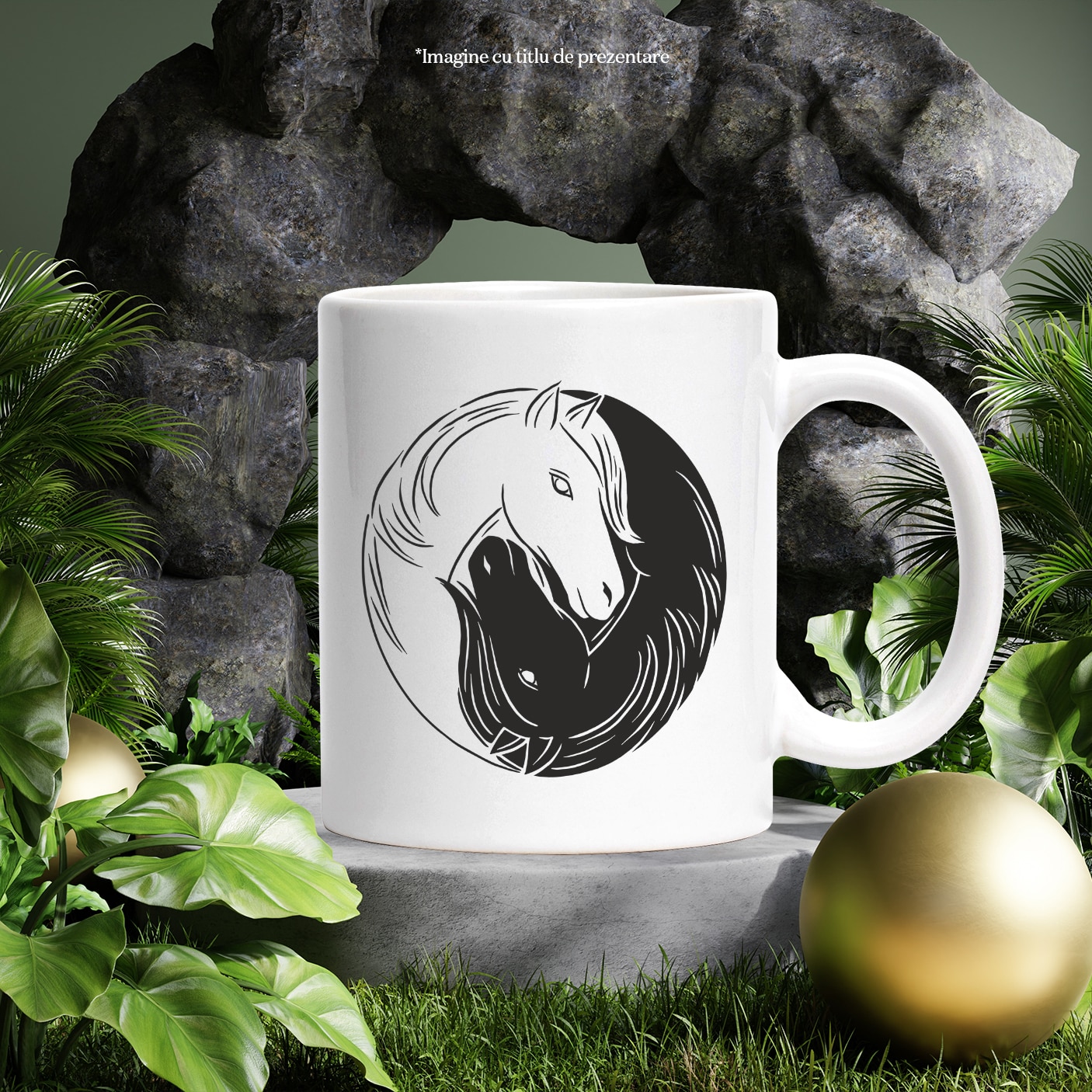 Cana Cu Simbol Yng Si Yang, Cal Alb Negru, Bine Si Rau, Mituri Vechi ...