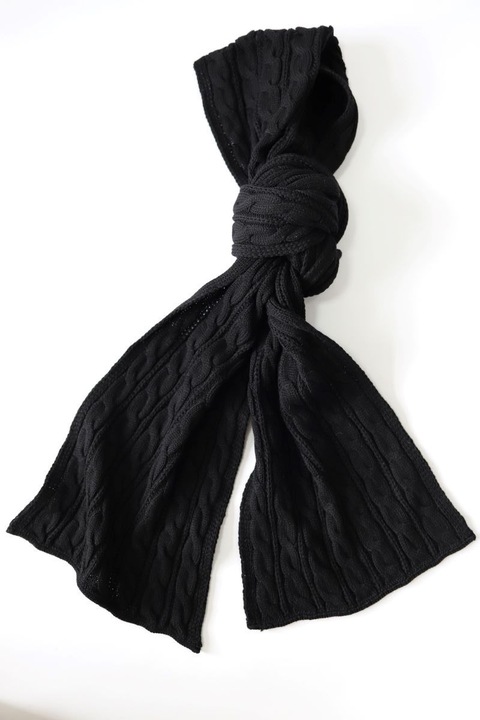 Fular dama Tricotat Hermina, Dunarea, Negru - eMAG.ro