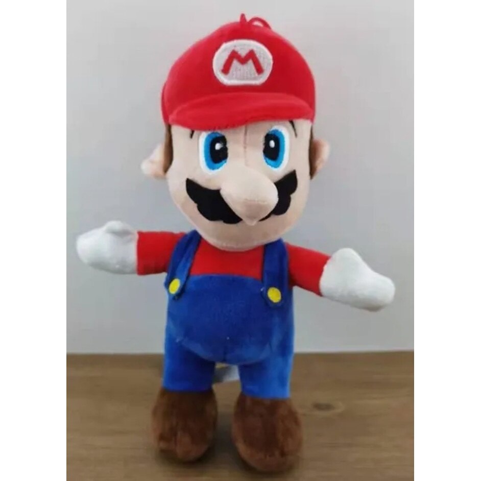 Плюшена играчка Super Mario, Tnagora®, 28 см - eMAG.bg