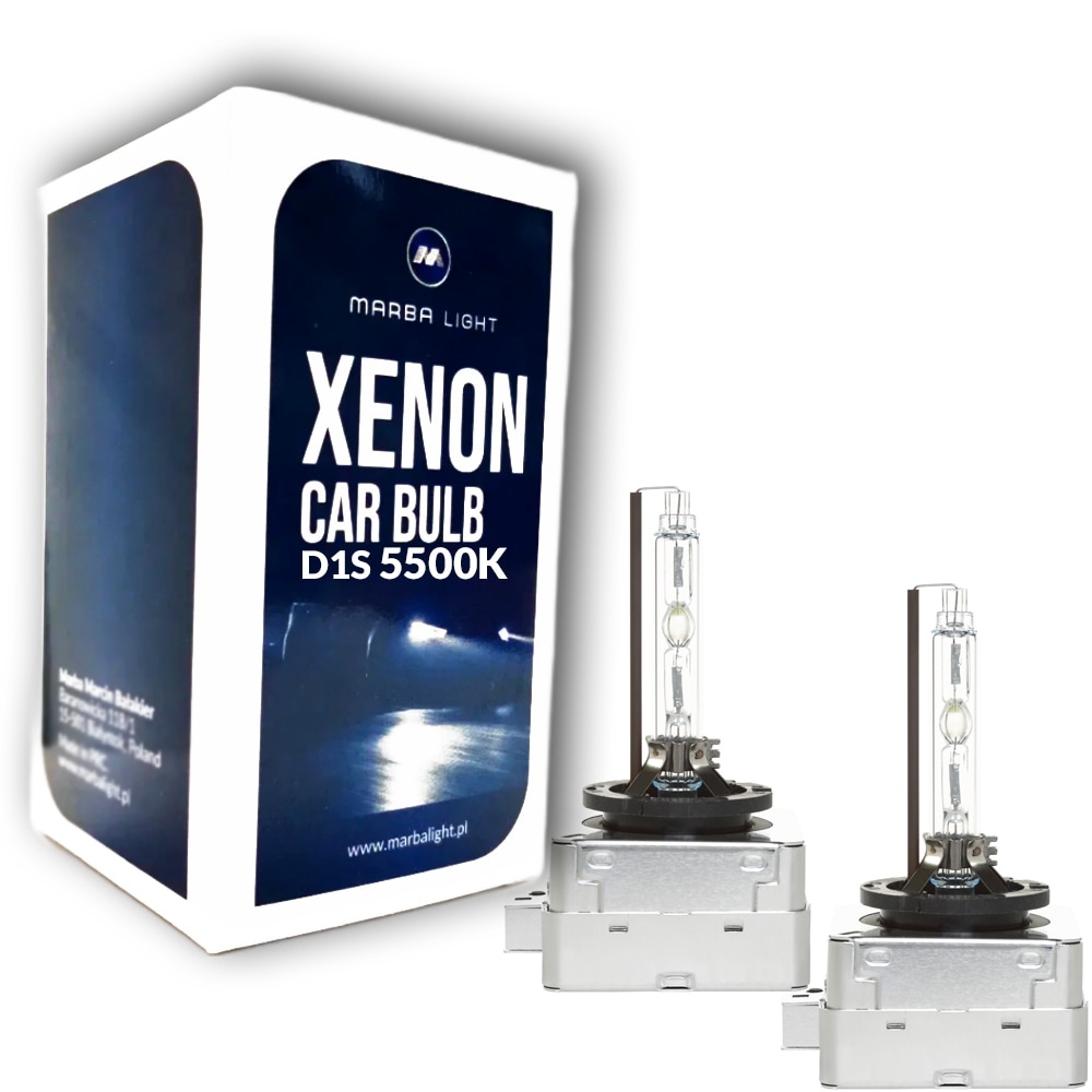 Set 2 becuri auto Xenon D1S, Marba Light, Omologare E4, 35W, 5500k ...