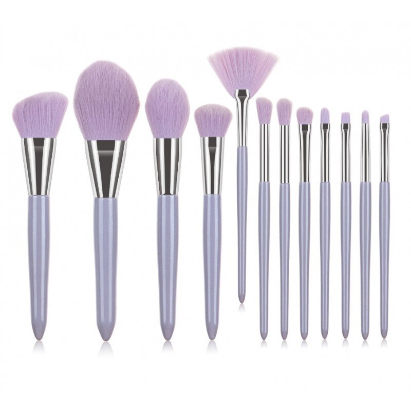 Set de pensule Luxury DIGIMAT® pentru machiaj, par natural, cu ambalaj ...
