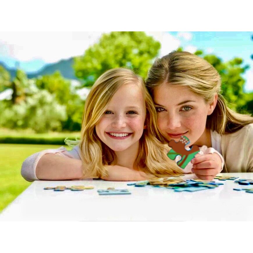Puzzle pentru Copii, cu Animale, Jumbo Floor, 35 de piese, Educativ ...