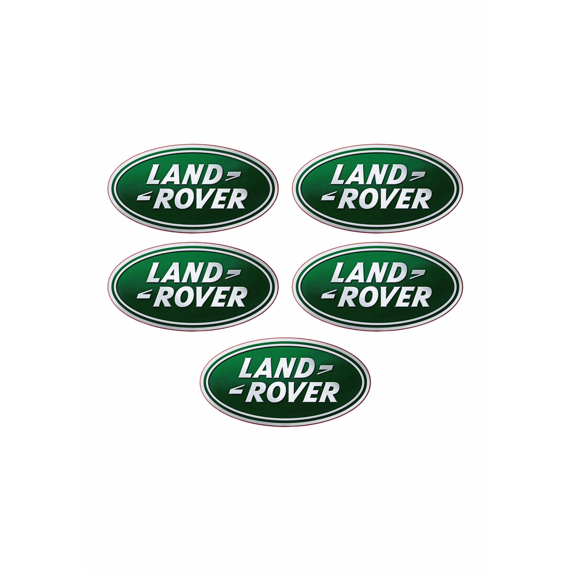 Set 5 stickere decorative de exterior/interior, Land Rover, 10 cm ...