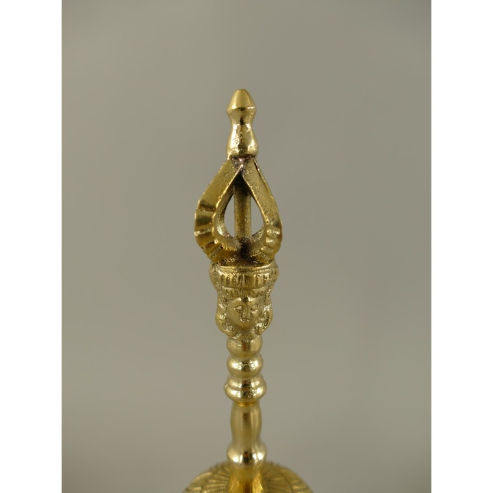 Clopot de masa din alama lucioasa, H 20 cm - eMAG.ro