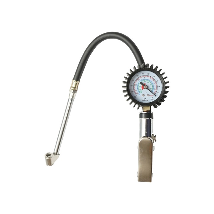 Pistol pentru umflat roti cu manometru analogic 15Bar - eMAG.ro