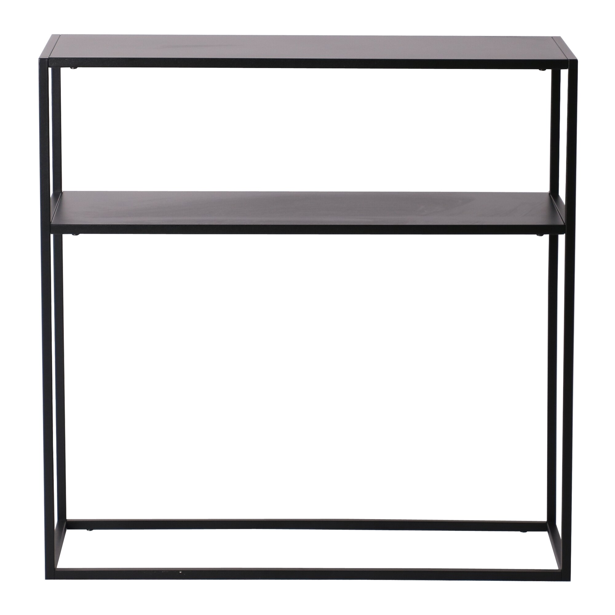 Masa consola, en.casa, PXSL-0160 Kuhmo, 80 x 80 x 30 cm, metal, negru ...