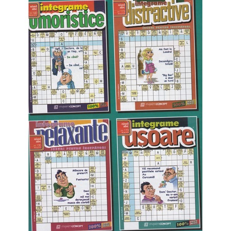 Pachet integrame umoristice, integrame usoare, integrame relaxante ...