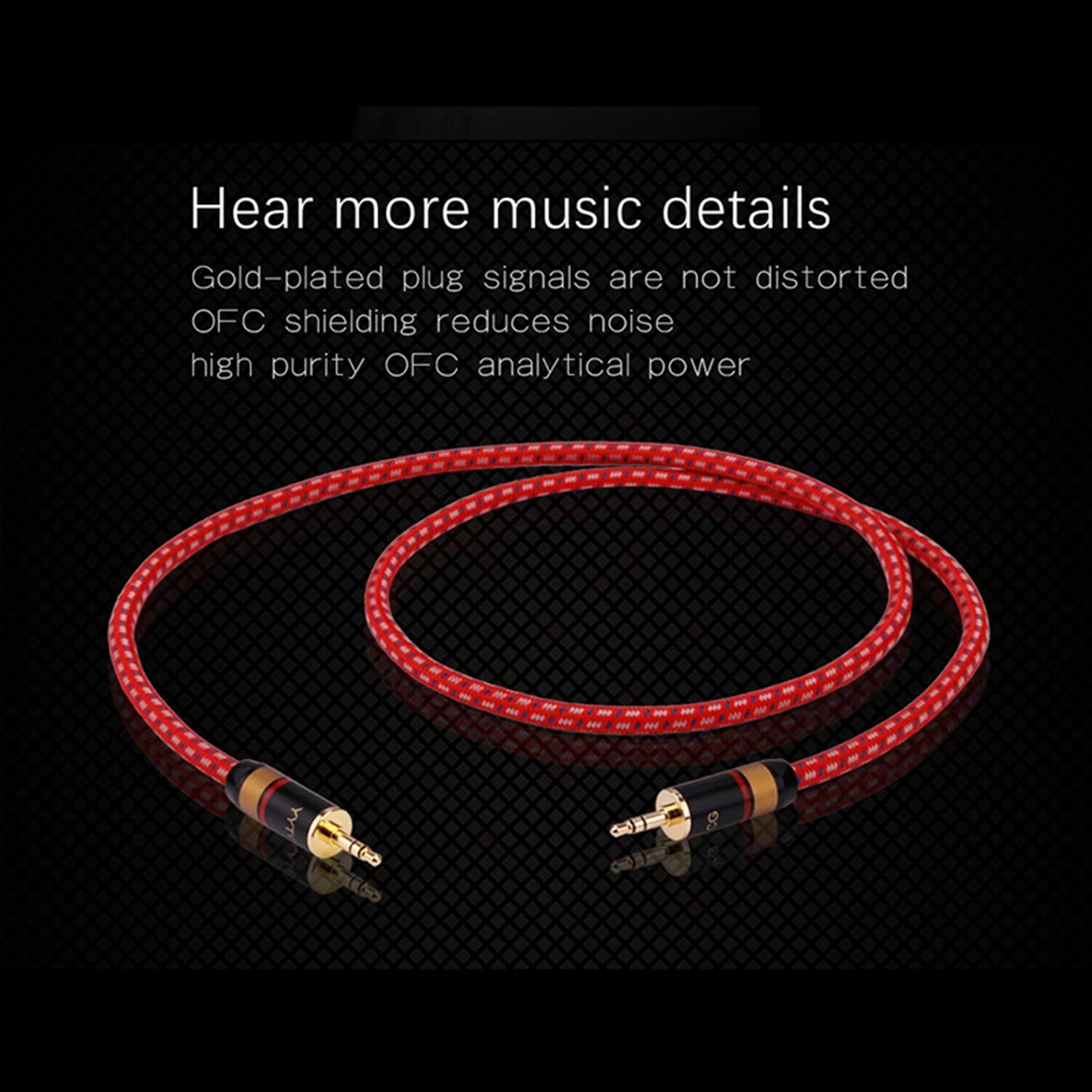 Cablu audio YYTCG pentru casti, boxe, masina, Jack 3.5mm la Jack 2.5mm ...