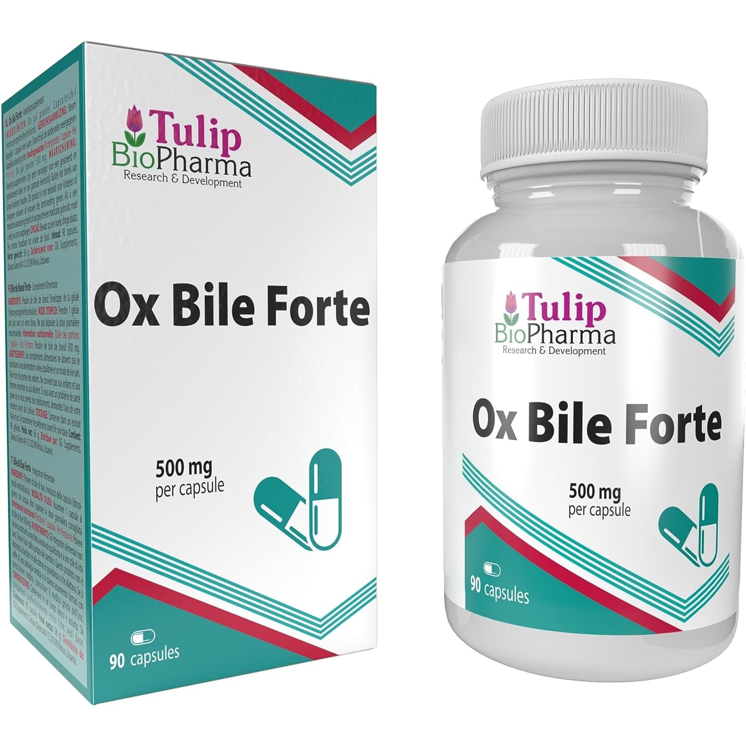 Ox Bile Forte 500mg 90 Capsule - eMAG.ro