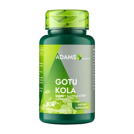 Gotu Kola 400 miligrame 30 capsule Adams Vision - eMAG.ro