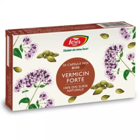 Vermicin Forte 20cps Fares - eMAG.ro