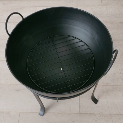 Gratar disc din fonta Colonial Boltze, 55 x 43 cm, negru - eMAG.ro