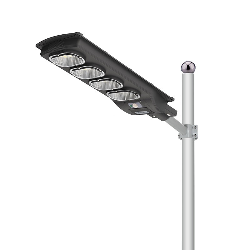 Соларно улично осветление с LED и сензор за движение 200W 4000K IP65 ...