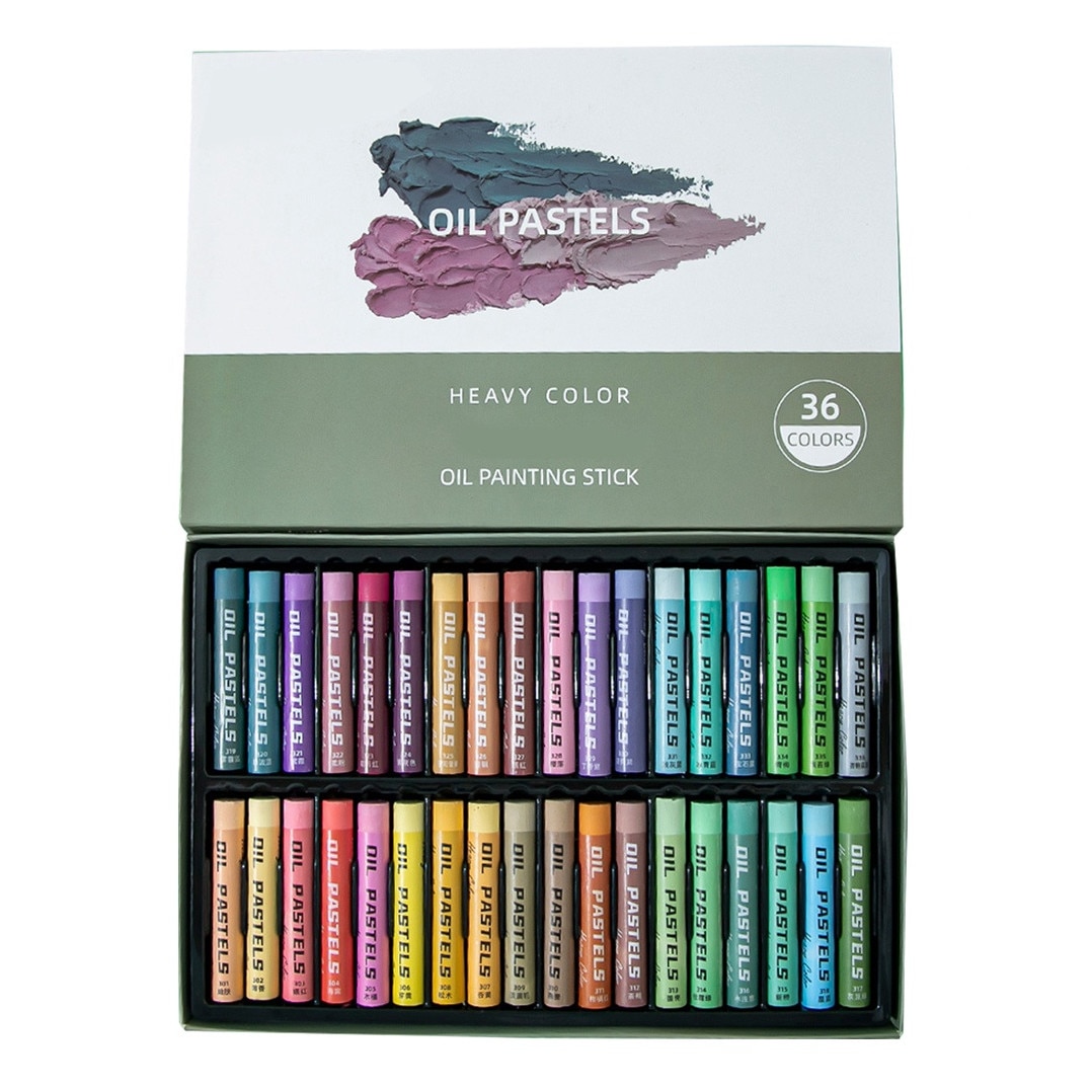 Set Creioane colorate cu ulei, Cozevdnt, 36 de culori, Multicolor - eMAG.ro