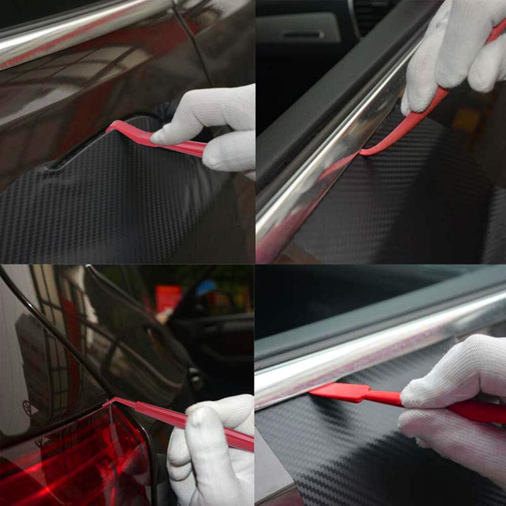 Set Leviere auto pentru scos plastice, Sunmostar, ABS, Rosu - eMAG.ro